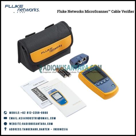 Image result for Fluke Networks MicroScanner Cable Verifier
