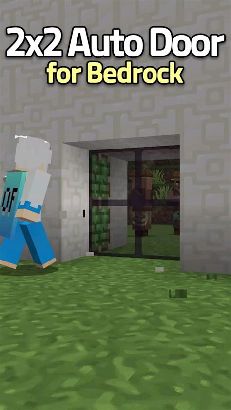 Image result for Minecraft Auto Door Tutorial