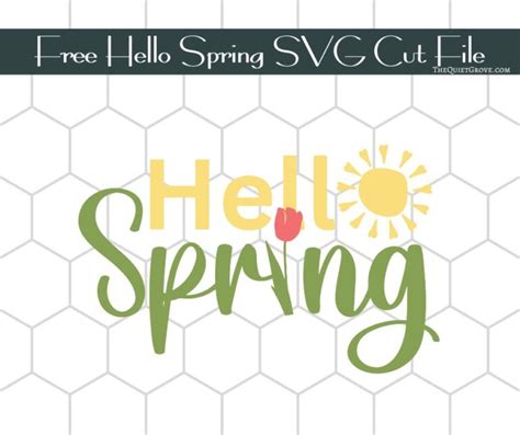 Image result for Hello Spring SVG Free
