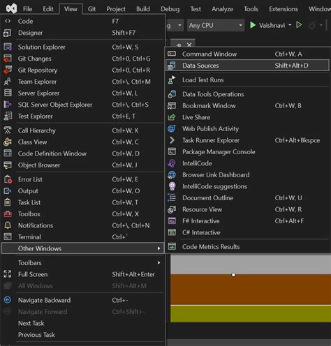 Image result for Visual Studio Data Sources