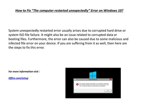 Image result for The Computer Restarted Unexpectedly Error
