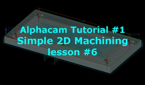 Image result for Alphacam 2022 Tutorials Break Out Points