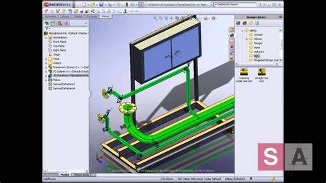 Image result for How to Add Piping Module SolidWorks