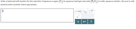 Image result for H2O2 Reduction Reaction