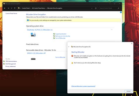 Image result for BitLocker Drive Encryption Not Available