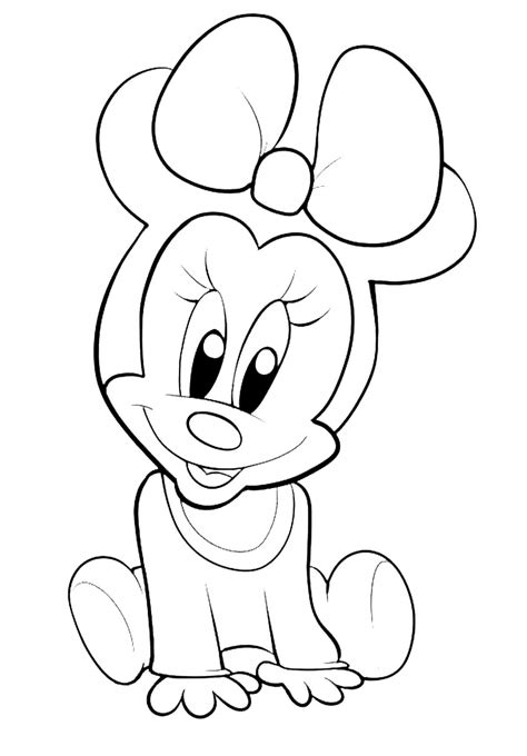 Image result for Minnie Mouse Coloring Pages