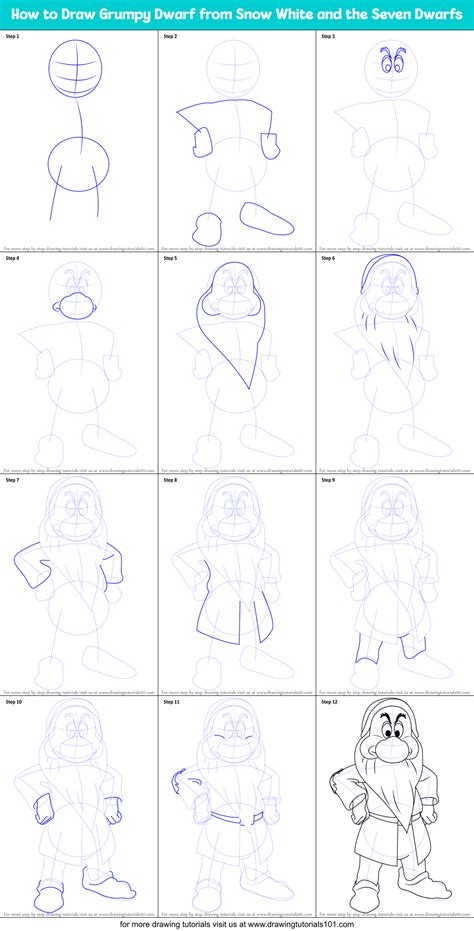 Image result for How to Draw Grumpy Dwarf