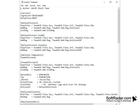 Image result for Tweak UI Features