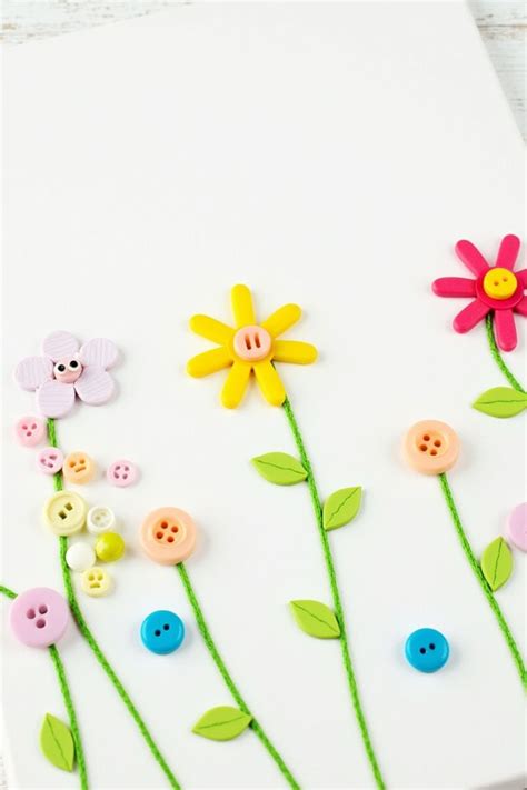 Image result for Art Projects Using Buttons