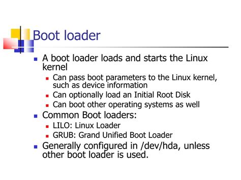 Image result for Linux Installation Bootloader