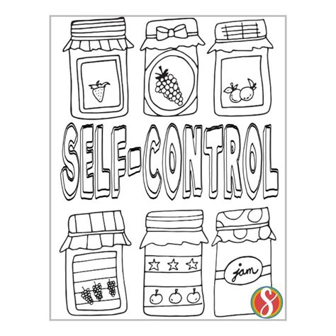 Image result for Self-Control Coloring Pages Printable