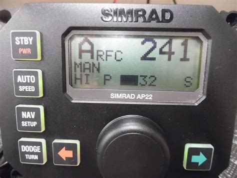 Image result for Simrad AP 22 Auto Pilot Tutorial