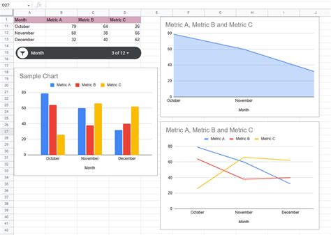 Image result for Google Sheets Chart Filter