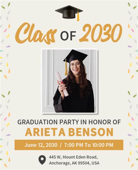 Image result for Program Graduation Flyer