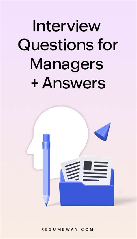 Interview Questions for Managers: 24 Examples & Answers | Management ...