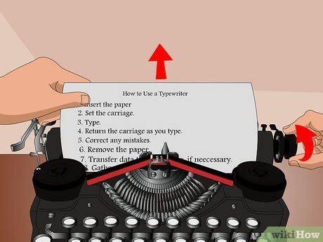 Image result for How to Use a Typewriter