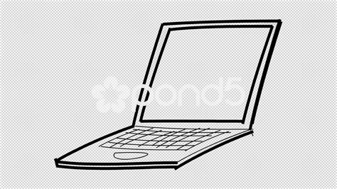 Computer Line Drawing at PaintingValley.com | Explore collection of ...