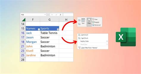 Image result for Excel Basic Auto Filters