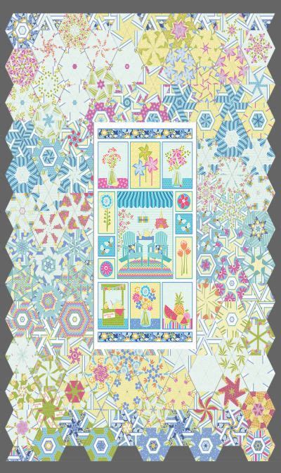 Image result for One Block Wonder Quilt Using Panels