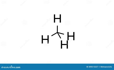 Image result for Methane Structural Formula