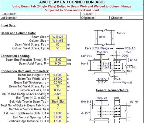 Image result for How to Calculate Beam Connection Plate Thickness