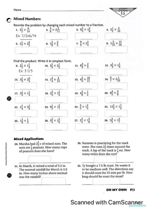 Image result for Lesson 7 Problem Set 6th-Grade