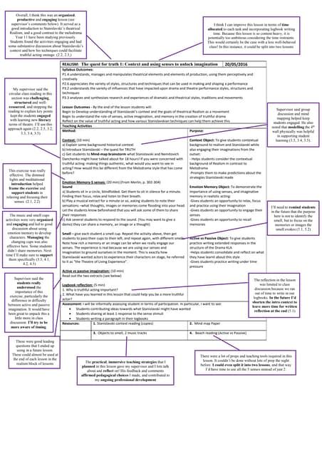 Image result for Lesson Plan with Annotation