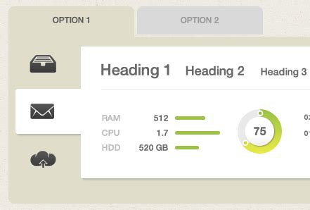 Image result for Creating Tabs with Sub-Tabs