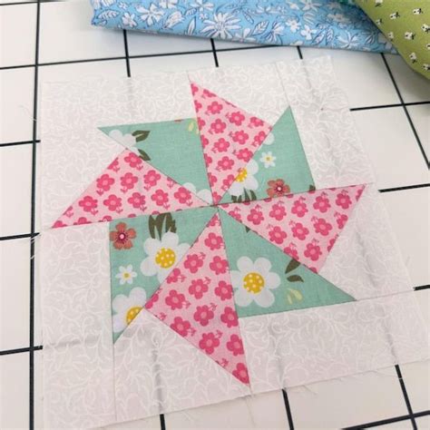 Image result for 12-Inch Pinwheel Quilt Block Pattern PDF