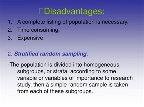 Image result for Disadvantage of Sampling