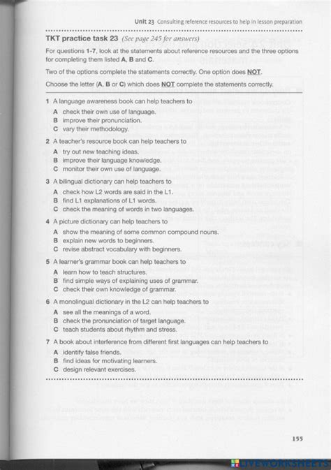 Image result for Tkt Practice Test