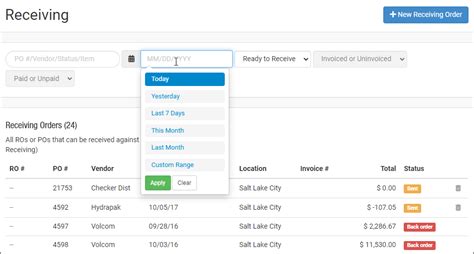 Image result for Receiving Orders Process