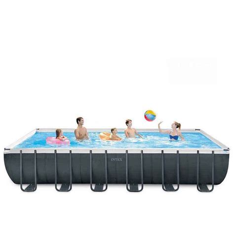 Image result for How to Setup a Intex Ultra XTR Rectangular Pool 12 X 24