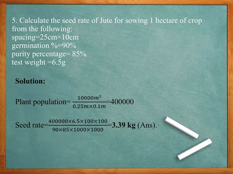 Image result for Following Seeding Rate Using Pure Seed Label