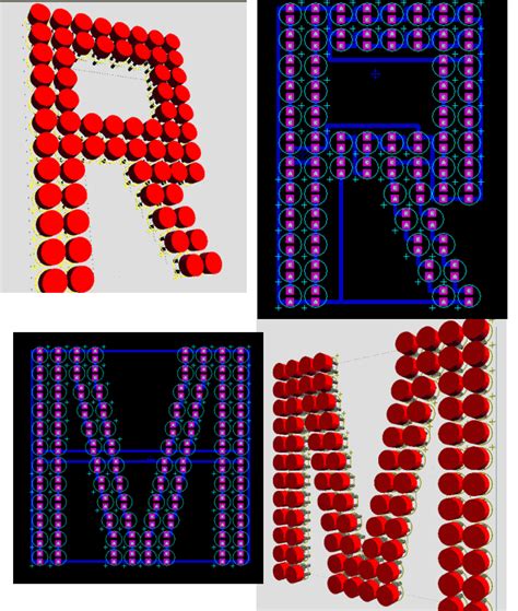 Image result for LED Letters Pattern with 8051 Microcontroller Proteus