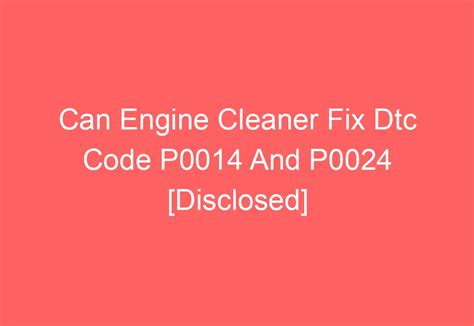 Image result for P0014 Engine Code