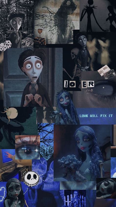 Image result for Aesthetic Corpse Bride iPhone Wallpaper