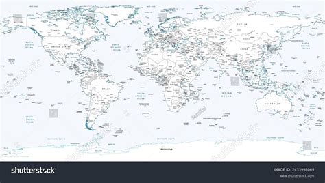 Image result for Equirectangular Political Map