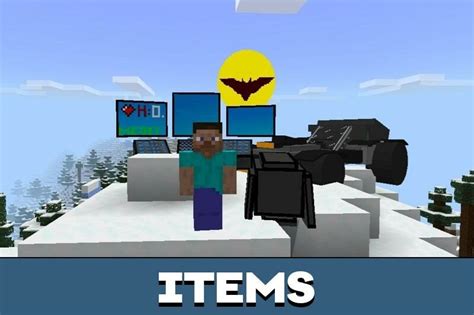 Image result for Minecraft Batman Mod