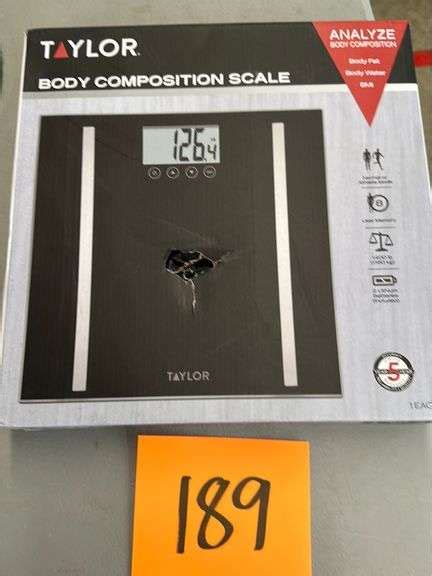 Image result for How to Program a Taylor Body Composition Scale
