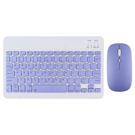 Rechargeable Ultra Slim Wireless Bluetooth Keyboard And Mouse Set ...