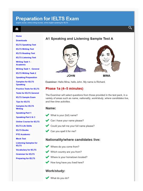 Image result for A1 Sample Test