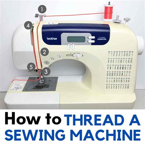 Image result for Threading a Brother Sewing Machine