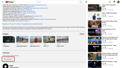 Image result for How to See Transcript YouTube