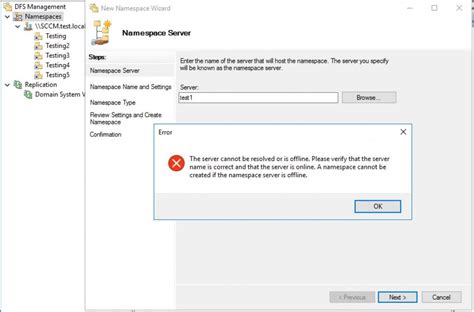 Image result for DFS Status Command