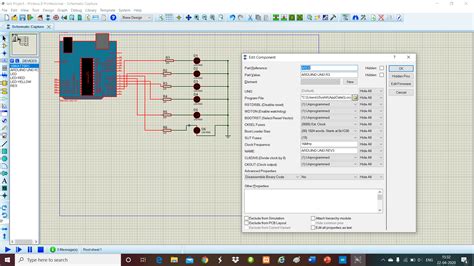 Image result for LED Arduino in Proteus