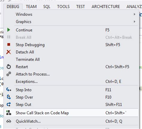 Image result for How to Show Map of Thread Visual Studio