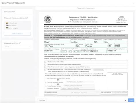 Image result for How to Fill Out Form I 9 Example