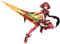 Image result for Pyra Battle Stance