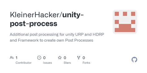 Image result for Unity Hdrp Post-Processing
